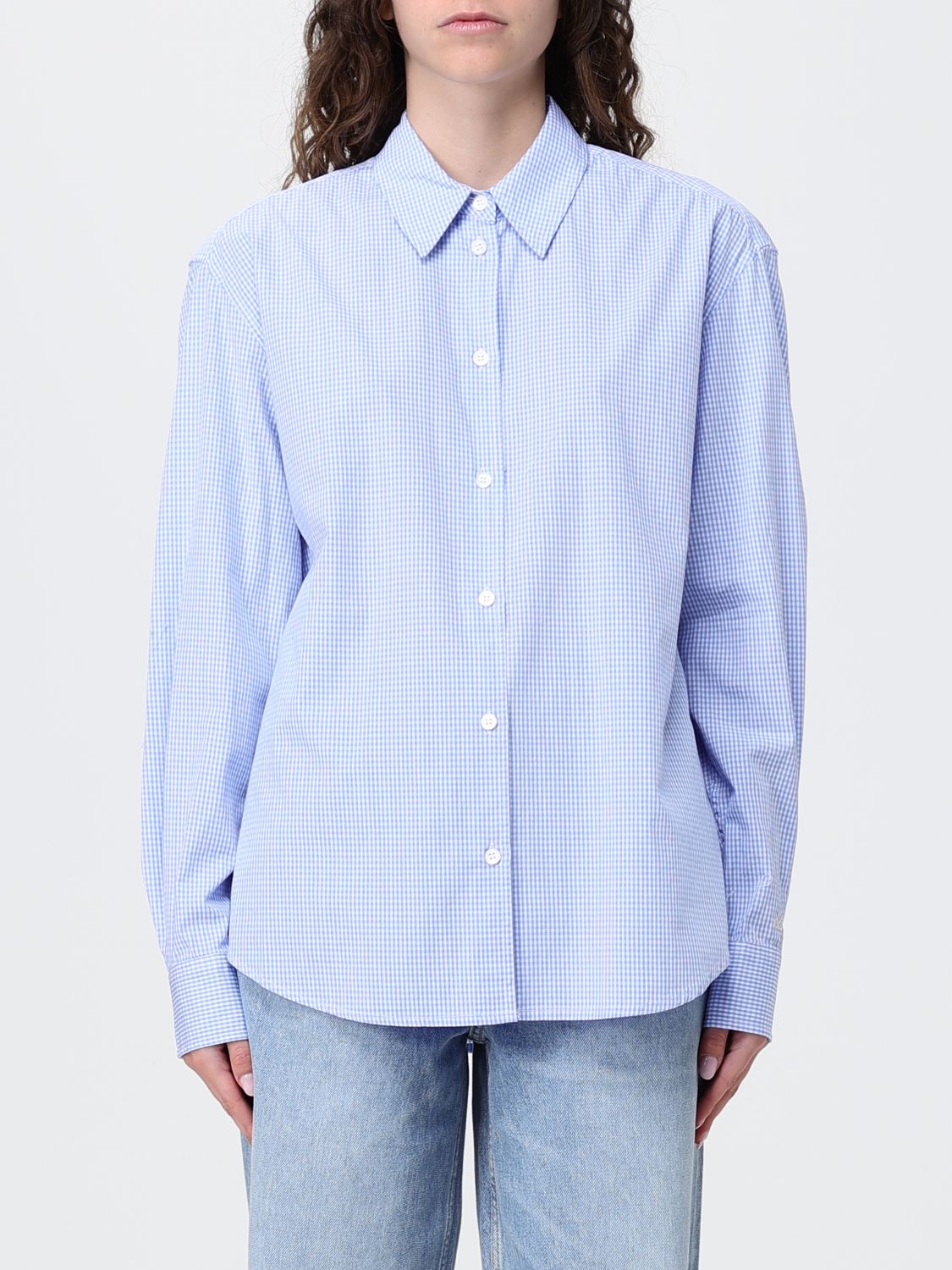 MC2 SAINT BARTH Mc2 Saint Barth Striped Cotton Long-Sleeve Shirt with French Collar